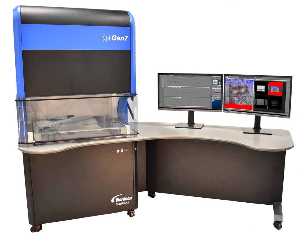 Nordson SONOSCAN unveils Gen7 tool on Windows 10 | Semiconductor Digest